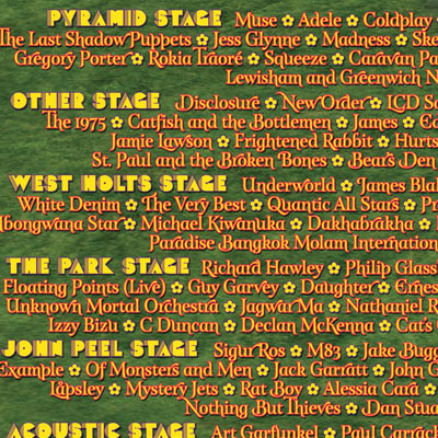 Glastonbury Festival - Full 2016 line-up revealed, with days and set times